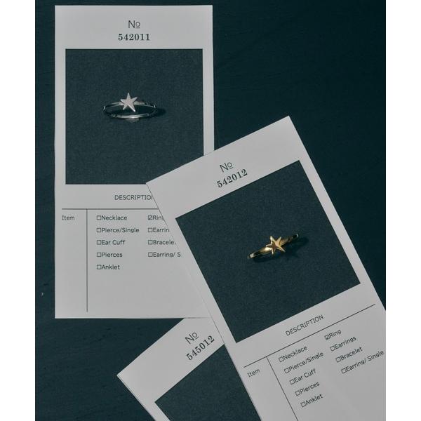ZOZO問い合わせ番号:93414649ショップ:and cloud，アンドクラウドブランド:and cloud，アンドクラウド商品名:Minimum Star Ringカテゴリ:アクセサリー>リングブランド品番:541011-541...