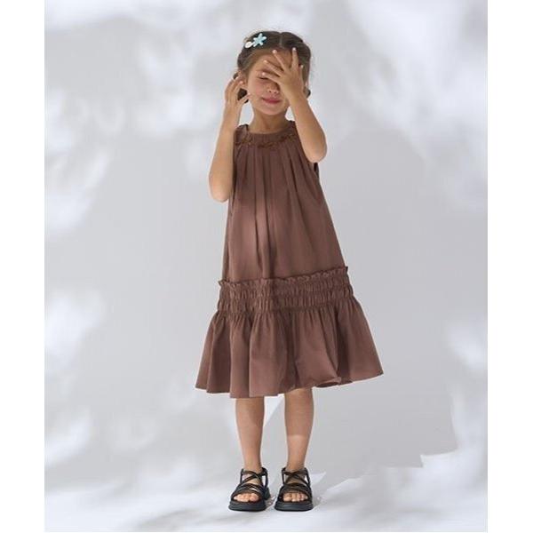 『セール実施中』ZOZO問い合わせ番号:93415237ショップ:petit main，プティマインブランド:Lycee mine，リセマイン，petit main，プティマイン商品名:シャーリングティアードワンピースカテゴリ:ワンピース/...