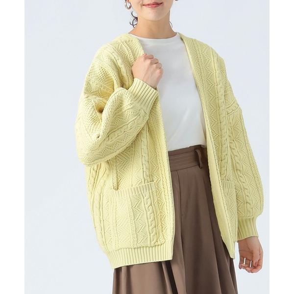 『タイムセール実施中』ZOZO問い合わせ番号:93415545ショップ:BEAMS HEART，ビームスハートブランド:BEAMS HEART，ビームスハート商品名:【4色展開】ケーブル柄 着流し カーディガンカテゴリ:トップス>カー...