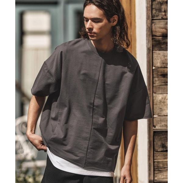 『セール実施中』ZOZO問い合わせ番号:93415858ショップ:CAMBIO，カンビオブランド:CAMBIO，カンビオ商品名:mt9658-MINI URAKE Sweat Oversize Cut Off Tee スウェットTシャツカテ...