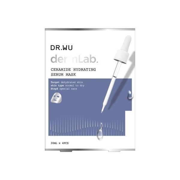 ※このアイテムは返品・交換対象外商品です。コスメ商品ZOZO問い合わせ番号:93416630ショップ:DR.WU，ドクターウーブランド:DR.WU，ドクターウー商品名:セラミド ハイドレーティング セラムマスク 4pcs ＜シートマスク＞カ...