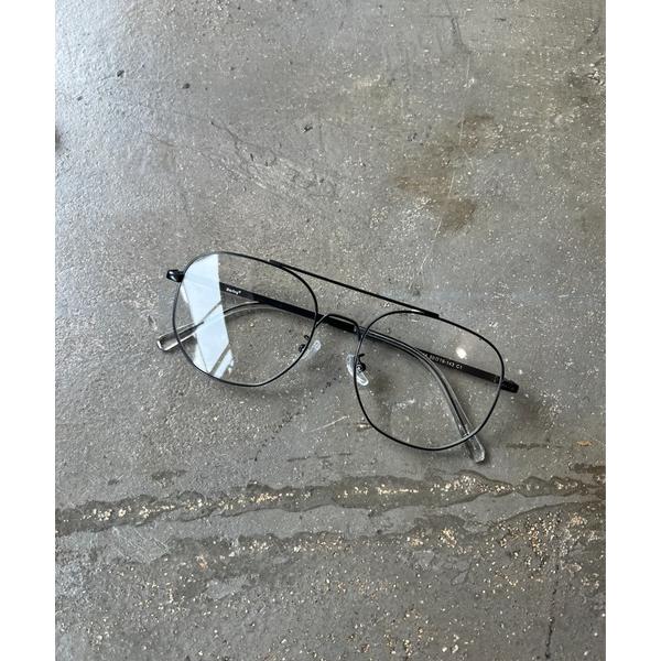 『タイムセール実施中』ZOZO問い合わせ番号:93418517ショップ:StyleSea，スタイルシーブランド:StyleSea，スタイルシー商品名:細フレームダブルブリッジメガネカテゴリ:ファッション雑貨>メガネブランド品番:ST2...