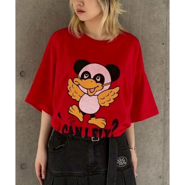 『タイムセール実施中』ZOZO問い合わせ番号:93418920ショップ:Candy Stripper，キャンディストリッパーブランド:Candy Stripper，キャンディストリッパー商品名:CANIFLY? BIG Tシャツカテゴリ:ト...