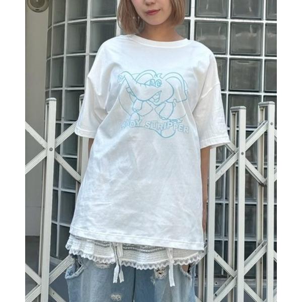 『セール実施中』ZOZO問い合わせ番号:93418922ショップ:Candy Stripper，キャンディストリッパーブランド:Candy Stripper，キャンディストリッパー商品名:CS ELEPHANT BIG Tシャツカテゴリ:ト...
