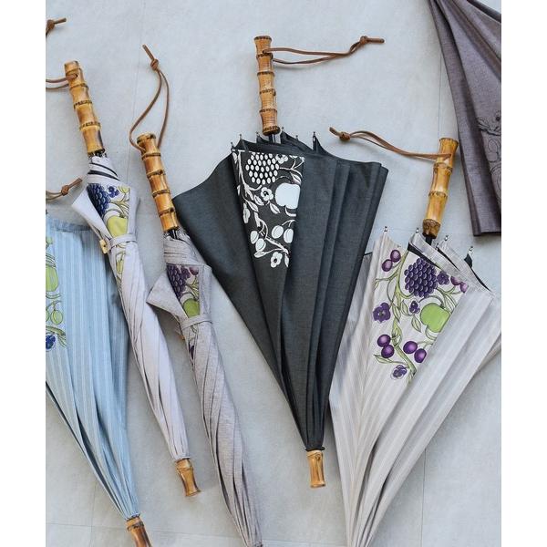 『タイムセール実施中』ZOZO問い合わせ番号:93419248ショップ:utatane，ウタタネブランド:utatane，ウタタネ商品名:utatane×Kuovi 日傘 完全遮光100％ 晴雨兼用 北欧色シャンブレー/果樹園 オーチャード...