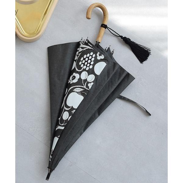 『タイムセール実施中』ZOZO問い合わせ番号:93419250ショップ:utatane，ウタタネブランド:utatane，ウタタネ商品名:utatane×Kuovi 日傘 完全遮光100％ 晴雨兼用 北欧色シャンブレー/果樹園 オーチャード...