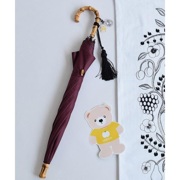 『タイムセール実施中』ZOZO問い合わせ番号:93419257ショップ:utatane，ウタタネブランド:utatane，ウタタネ商品名:utatane×Kuovi 日傘 完全遮光100％ 晴雨兼用 utataneくまちゃん＆果樹園 チャー...