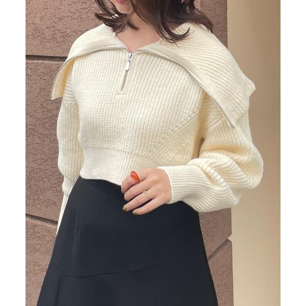 『セール実施中』参考価格：7，150円発売時期：2022年12月コンディション：C（やや使用感あり）使用感があり、やや気になる傷や汚れがあるアイテム全体的：保管上のにおい参考商品名：ハーフジップドニットプルオーバー参考品番：231-540-...