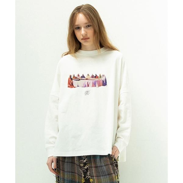 ZOZO問い合わせ番号:93450144ショップ:ANLIO，アンリオブランド:STOF，ストフ商品名:GALAXY DIALOGUE L/S TSHIRTカテゴリ:トップス>Tシャツ/カットソーブランド品番:SF25AW-20A素材...