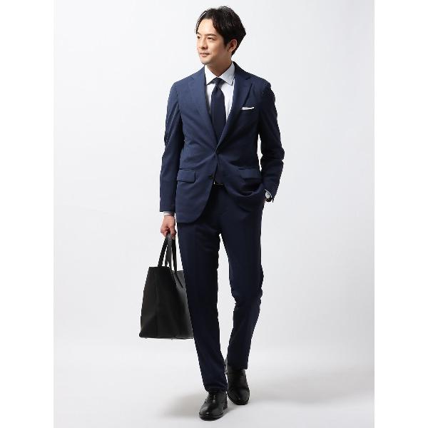 『セール実施中』ZOZO問い合わせ番号:93452766ショップ:SUIT SQUARE，スーツスクエアブランド:SUIT SQUARE，スーツスクエア商品名:スマみえジャケット ウォッシャブル ストレッチ Breeze Cool 織柄カテ...