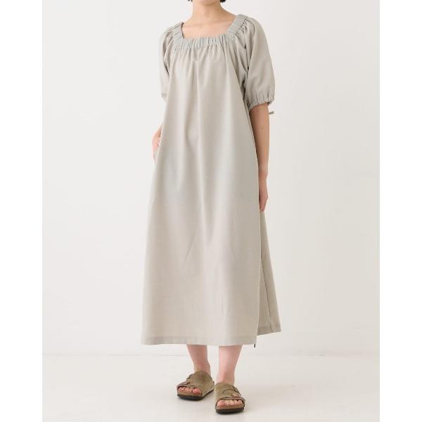 『セール実施中』ZOZO問い合わせ番号:93453210ショップ:THOUSAND MILE，サウザンドマイルブランド:THOUSAND MILE，サウザンドマイル商品名:【THOUSAND MILE】GATHERD DRESS　LINEN...