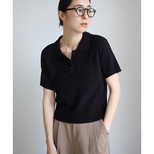 ZOZO問い合わせ番号:93453661ショップ:select MOCA，セレクトモカブランド:select MOCA，セレクトモカ商品名:ポロニットハーフスリーブトップスカテゴリ:トップス>ニット/セーターブランド品番:kt3250...
