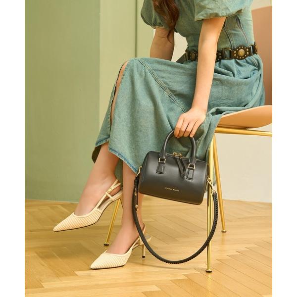 ZOZO問い合わせ番号:93454719ショップ:CHARLES &amp; KEITH，チャールズ＆キースブランド:CHARLES &amp; KEITH，チャールズ &amp; キース商品名:Everleigh エベルレイ ボウリングバ...