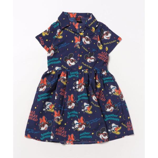 ZOZO問い合わせ番号:93454772ショップ:BABYDOLL，ベビードールブランド:Disney，ディズニー商品名:親子お揃い ディズニー リゾート総柄 ワンピース 0477Kカテゴリ:ワンピース/ドレス>ワンピースブランド品番...