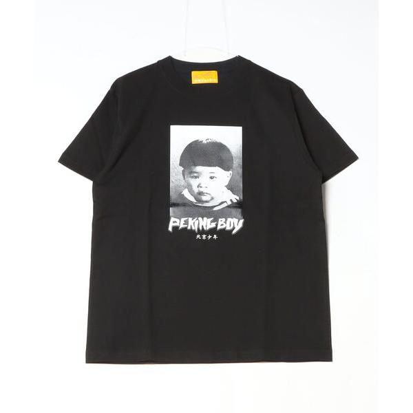 ZOZO問い合わせ番号:93477403ショップ:ROUND ABOUT，ラウンドアバウトブランド:少年ジェッター，ショウネンジェッター商品名:PEKINGBOY SS TEEカテゴリ:トップス>Tシャツ/カットソーブランド品番:25...