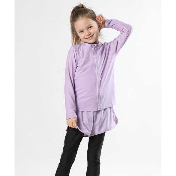 『タイムセール実施中』ZOZO問い合わせ番号:93487478ショップ:Lace Ladies，レースレディースブランド:Lace Ladies，レースレディース商品名:【3点セット】キッズ ラッシュガード タンクトップ パンツ付レギンス ...