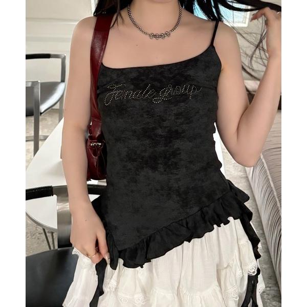 『タイムセール実施中』ZOZO問い合わせ番号:93488084ショップ:Ada.，エイダブランド:VQ，ブイキュー，ADDITION STORE，アディションストア商品名:【ヒラヒラフリルがカワイイ】Uneven dyeing frills...