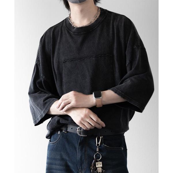 『タイムセール実施中』ZOZO問い合わせ番号:93488972ショップ:EMMA CLOTHES，エマ クローズブランド:RUUBON，ルーボン商品名:【RUUBON】damage pigment cotton Tee / ダメージピグメン...