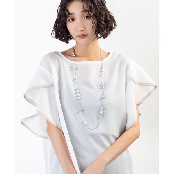 『タイムセール実施中』ZOZO問い合わせ番号:93489085ショップ:Million Carats，ミリオンカラッツブランド:MILLION CARATS，ミリオンカラッツ商品名:二の腕カバーにも◎ 夏映えする涼しげフレア袖トップスカテゴ...