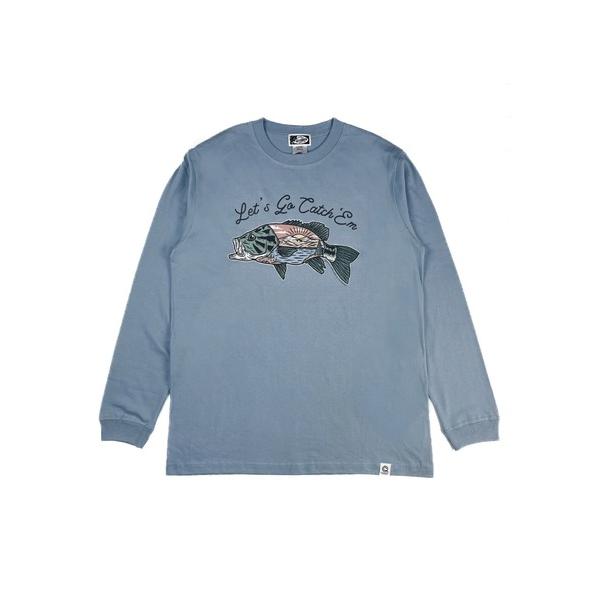 『タイムセール実施中』ZOZO問い合わせ番号:93489149ショップ:FASTEGG，ファステッグブランド:NOTHINKER，ノーシンカー商品名:Let's Go Catch'em In Nature Long T-shirtカテゴリ:...