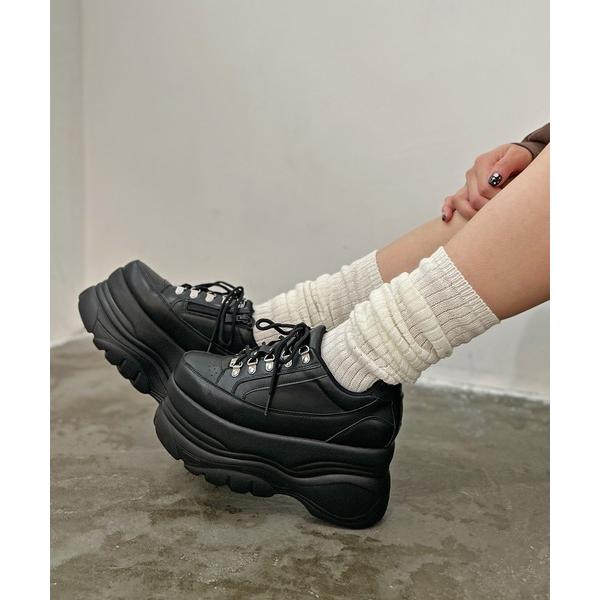 『タイムセール実施中』ZOZO問い合わせ番号:93489154ショップ:attagirl，アタガールブランド:attagirl，アタガール商品名:厚底ブラックスニーカーカテゴリ:シューズ>スニーカーブランド品番:I，350-I素材:合...