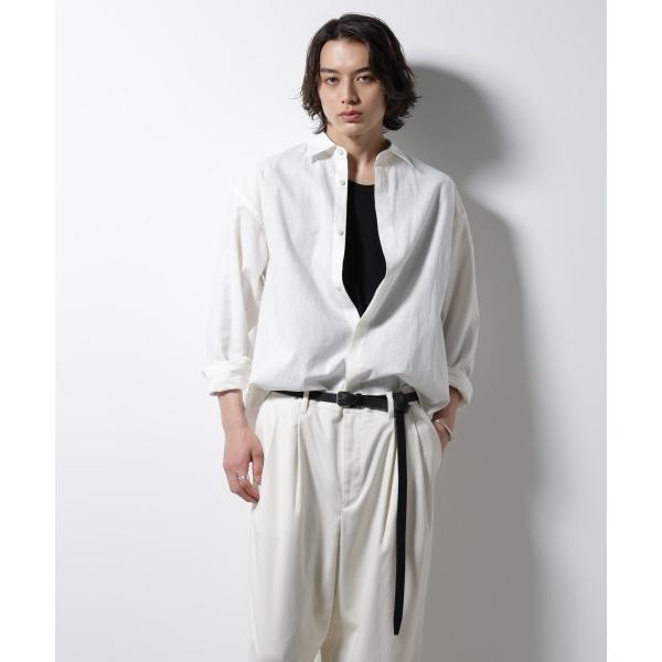 『セール実施中』ZOZO問い合わせ番号:93583150ショップ:NANO universe，ナノユニバースブランド:NANO universe，ナノユニバース商品名:「BELGIUM LINEN FABRICS」リネンコットンレギュラーシ...