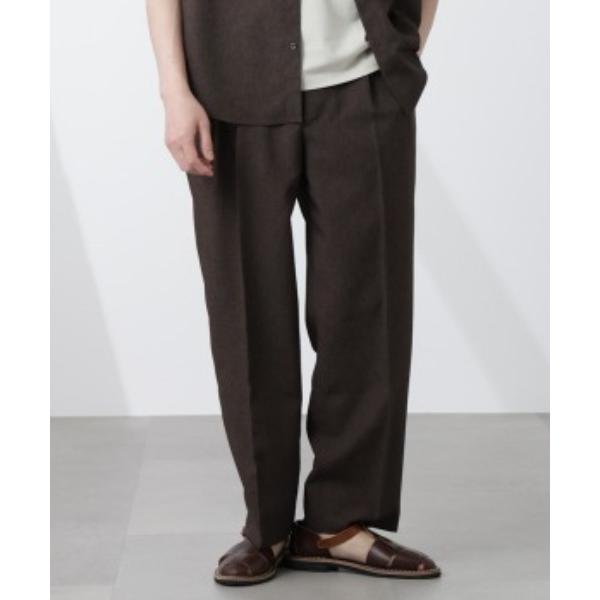 『タイムセール実施中』ZOZO問い合わせ番号:93583169ショップ:NANO universe，ナノユニバースブランド:NANO universe，ナノユニバース商品名:テックリネンリラックスタックテーパードパンツカテゴリ:パンツ&gt...