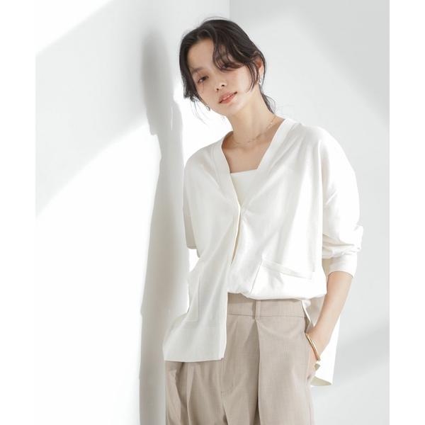 『タイムセール実施中』ZOZO問い合わせ番号:93583627ショップ:NANO universe，ナノユニバースブランド:NANO universe，ナノユニバース商品名:TEKNICO GIZAコットンオーバーカーディガンカテゴリ:トッ...