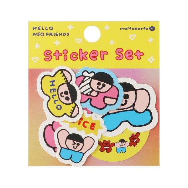 『セール実施中』ZOZO問い合わせ番号:93584691ショップ:MARK'S，マークスブランド:MARK'S，マークス商品名:maitoparta マイトパルタ ステッカーセット シールカテゴリ:雑貨/ホビー>ステッカー/テープブラ...