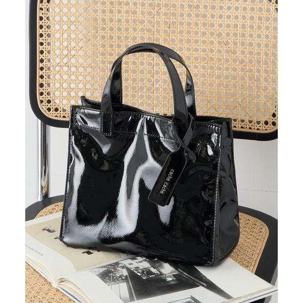 『セール実施中』ZOZO問い合わせ番号:93585005ショップ:SETUP7，セットアップセブンブランド:cache cache，カシュ カシュ，SETUP7，セットアップセブン商品名:【cache cache】エナメル風ショッパー小サイ...