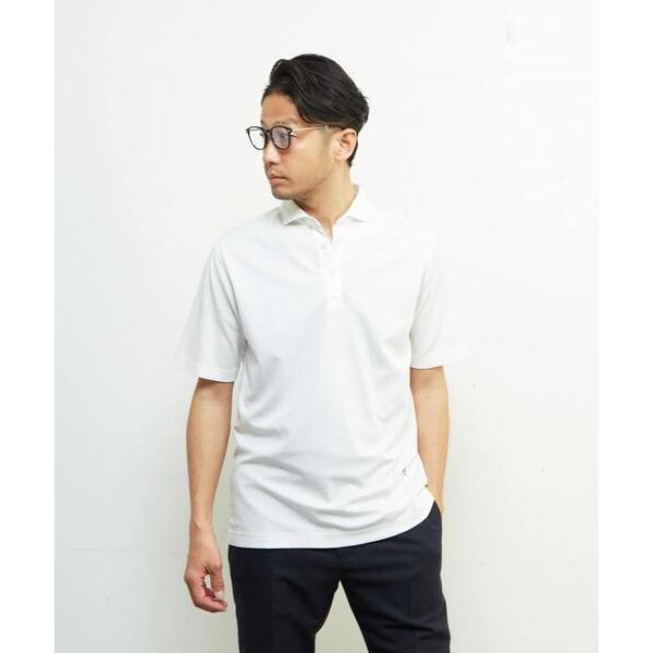 ZOZO問い合わせ番号:93585261ショップ:MEN'S MELROSE，メンズ メルローズブランド:MEN'S MELROSE，メンズメルローズ商品名:《WEB限定》ICE PACK NYLON ホリゾンタルカラーポロシャツ | 接触...