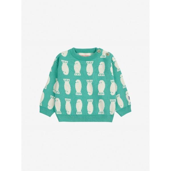 『セール実施中』ZOZO問い合わせ番号:93585439ショップ:A.en General Store，エイエン ジェネラル ストアブランド:BOBO CHOSES，ボボショーズ商品名:Lucky Fish jacquard jumperカ...