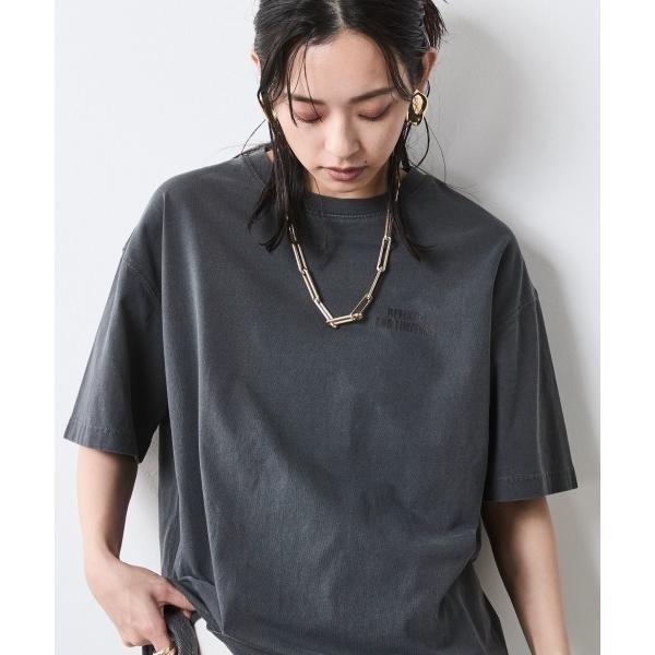 『タイムセール実施中』ZOZO問い合わせ番号:93616894ショップ:SMILE LAND，スマイルランドブランド:CHIC STYLE，シックスタイル，SMILE LAND，スマイルランド商品名:ピグメント染ロゴプリントTシャツ＜大きい...