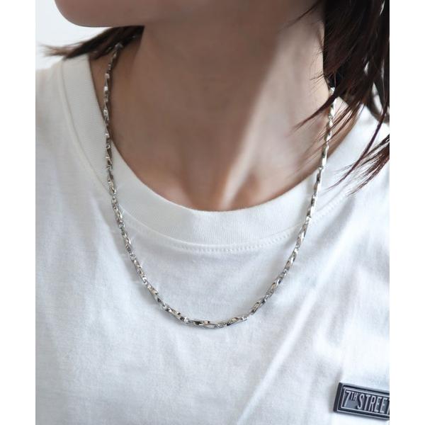 『セール実施中』ZOZO問い合わせ番号:93617554ショップ:florist，フローリストブランド:calmila，カルミラ商品名:【 金属アレルギー対応 】バーチェーンシルバーネックレスカテゴリ:アクセサリー>ネックレスブランド...