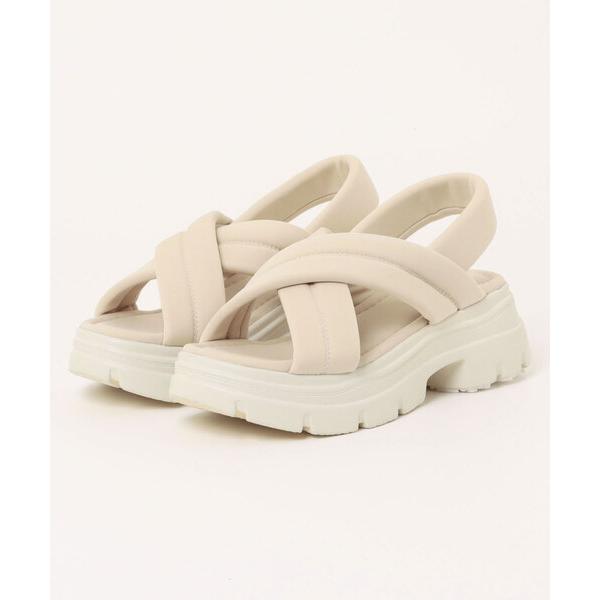 『タイムセール実施中』ZOZO問い合わせ番号:93617624ショップ:TSURUYA，ツルヤブランド:TSURUYA，ツルヤ商品名:《a.v.v》パデッドクロスサンダルカテゴリ:シューズ>サンダルブランド品番:AVV-5891カラー...