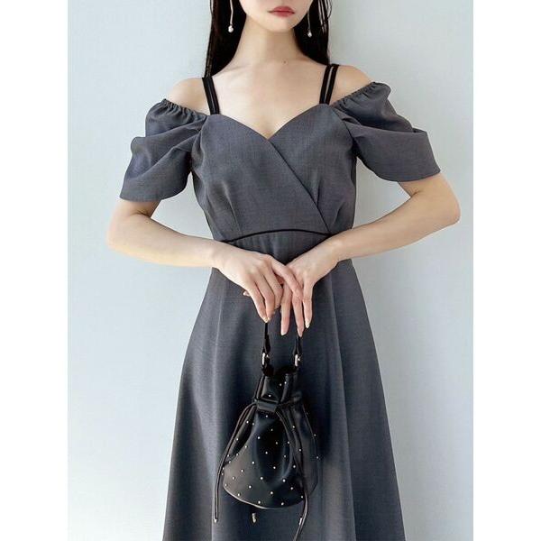 『セール実施中』ZOZO問い合わせ番号:93617801ショップ:RESEXXY，リゼクシーブランド:RESEXXY，リゼクシー商品名:ダブルストラップフレアワンピースカテゴリ:ワンピース/ドレス>ワンピースブランド品番:152540...