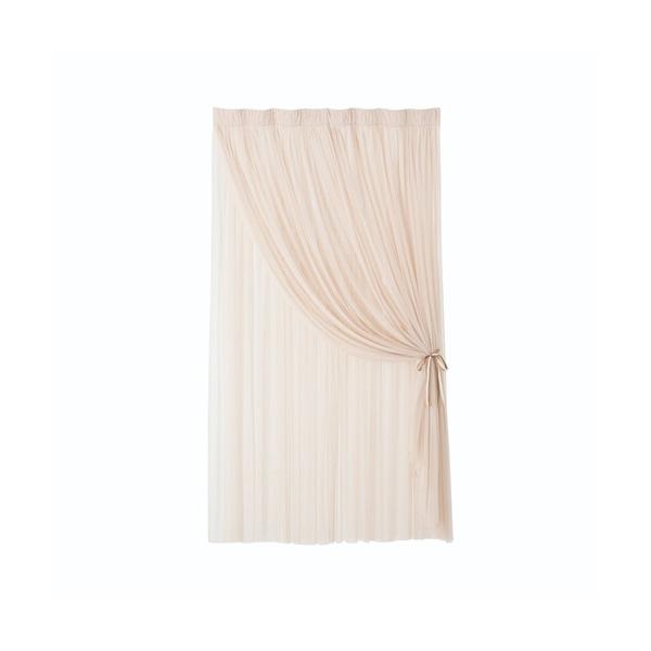 ZOZO問い合わせ番号:93621676ショップ:Francfranc，フランフランブランド:Francfranc，フランフラン商品名:ダブルチュール レースカーテン H2000×W1000 ライトベージュカテゴリ:インテリア>インテ...