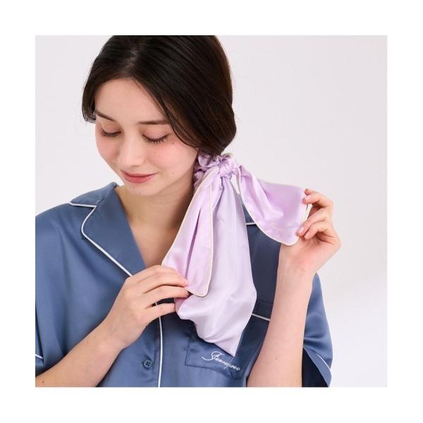 『セール実施中』※このアイテムは返品・交換対象外商品です。ZOZO問い合わせ番号:93621717ショップ:Francfranc，フランフランブランド:Francfranc，フランフラン商品名:シルク ナイトキャップ ポニーテール パープル...