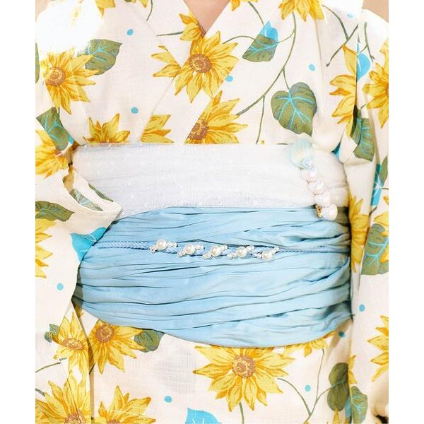 『セール実施中』ZOZO問い合わせ番号:93621980ショップ:F.O.Online Store，エフオーオンラインストアブランド:apres les cours，アプレレクール商品名:ビーズ帯かざり＿アプレのはんなり浴衣＆甚平カテゴリ:...