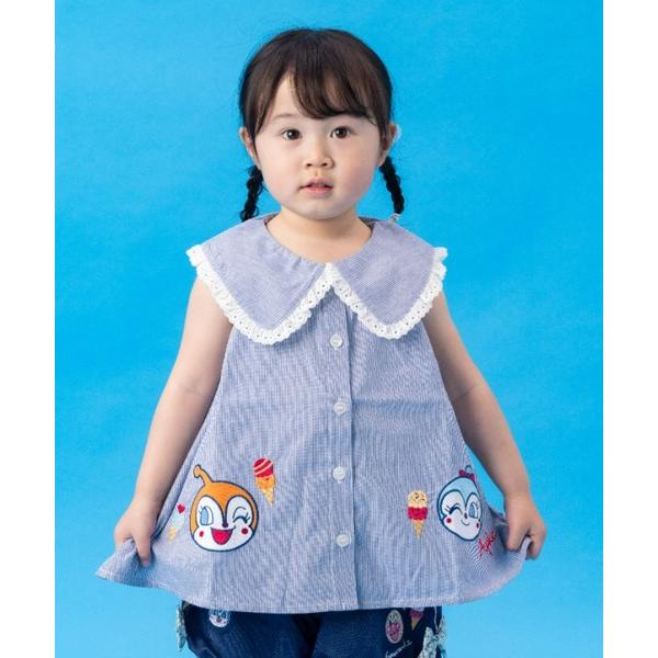 ZOZO問い合わせ番号:93626031ショップ:BANDAI APPAREL SHOP，バンダイアパレルショップブランド:ANPANMAN KIDS COLLECTION，アンパンマンキッズコレクション商品名:ストライプチュニックブラウス...