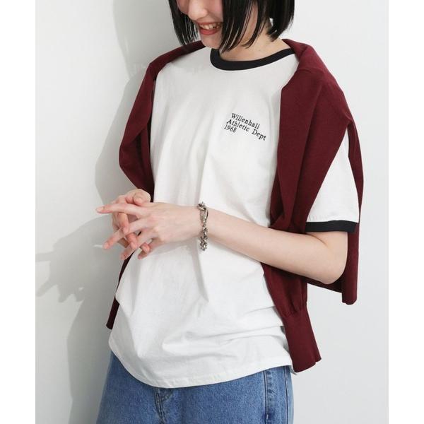 ZOZO問い合わせ番号:93626628ショップ:BABYLONE，バビロンブランド:REGENCY WORKS，リージェンシーワークス，BABYLONE，バビロン商品名:【Regency Works】Emb Ringer Tカテゴリ:トッ...