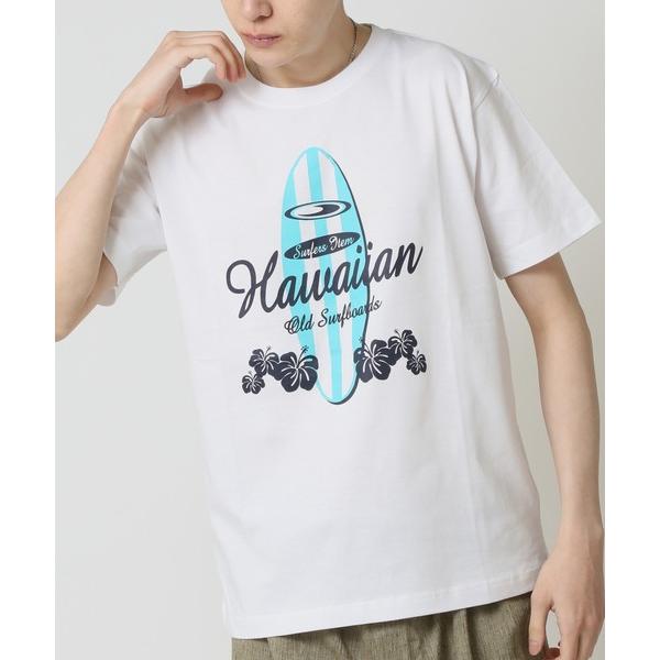 『タイムセール実施中』ZOZO問い合わせ番号:93626865ショップ:ARCADE，アーケードブランド:ARCADE，アーケード商品名:サーフプリント クルーネック半袖Tシャツ　PRIMAL POINTカテゴリ:トップス>Tシャツ/...