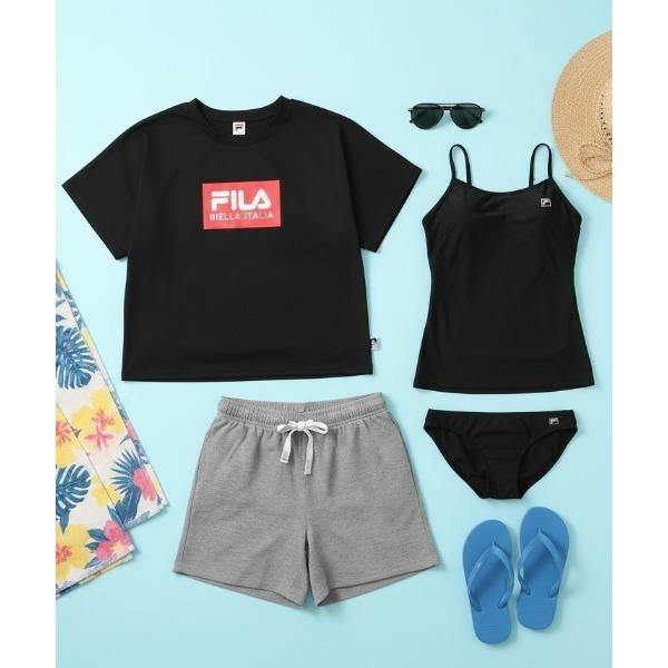 『タイムセール実施中』ZOZO問い合わせ番号:93658988ショップ:BY THE BAY，バイザベイブランド:FILA，フィラ商品名:「FILA/フィラ」水着４点セット/水陸両用半袖ラッシュガード・バギーショーツ付きタンキニ(水着)カテ...