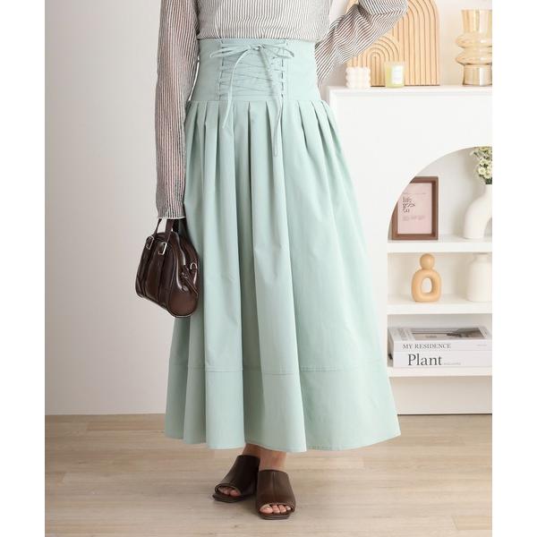 『タイムセール実施中』ZOZO問い合わせ番号:93659188ショップ:FUNALIVE，ファンアライブブランド:FUNALIVE，ファンアライブ商品名:noheaレースアップボリュームスカートカテゴリ:スカート>スカートブランド品番...