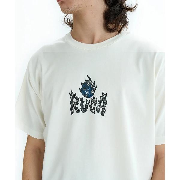 『セール実施中』ZOZO問い合わせ番号:93659750ショップ:BOARDRIDERS，ボードライダーズブランド:RVCA，ルーカ商品名:RVCA メンズ BURN NOTICE SS Tシャツ 【2025年夏モデル】/ルーカ半袖ロゴTシ...