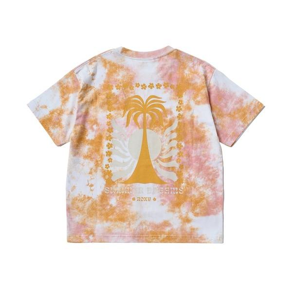 『タイムセール実施中』ZOZO問い合わせ番号:93660907ショップ:ROXY/QUIKSILVER，ロキシー/クイックシルバーブランド:ROXY，ロキシー商品名:MINI SUMMER DREAMS /ロキシータイダイ柄バックプリント半...