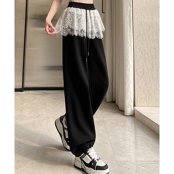 『タイムセール実施中』ZOZO問い合わせ番号:93661145ショップ:TeddyShop，テディショップブランド:DAY CLOSET，デイ クローゼット商品名:【大きいサイズ有/ドローコード調節可】ふわっと韓国っぽシルエット。レーススカ...