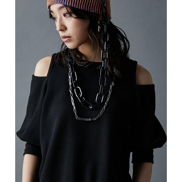 『タイムセール実施中』ZOZO問い合わせ番号:93661602ショップ:SMILE LAND，スマイルランドブランド:GEVS.，ジェイヴィス，SMILE LAND，スマイルランド商品名:肩開きデザインカットソー＜大きいサイズ有＞GEVS....