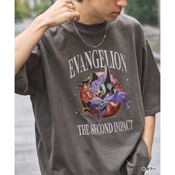 『セール実施中』ZOZO問い合わせ番号:93662555ショップ:MONO-MART，モノマートブランド:MONO-MART，モノマート商品名:【EVANGELION】別注 エヴァンゲリオン ヴィンテージ加工 グラフィック刺繍 オーバーサイ...