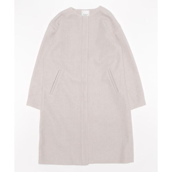 『セール実施中』参考価格：9，790円発売時期：2022年10月コンディション：B（目立つ使用感なし）使用感が少ない、または気にならないアイテム袖・袖口：毛玉参考商品名：ノーカラーロングコート参考品番：1304574-41-24【商品に関す...